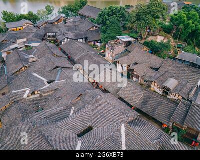 July 9, 2021, Bazhong, Bazhong, China: In recent years, on the tourism ...