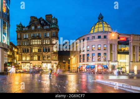 The Emerson Chambers building housing Waterstones bookshop in Newcastle ...