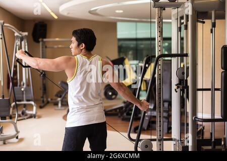 Muscles of man (lateral Stock Photo - Alamy