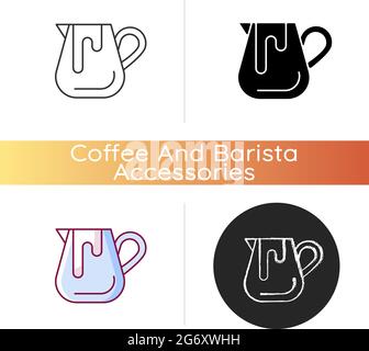 Jug of milk icon set color hexahedron Stock Vector Image & Art - Alamy