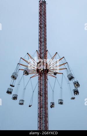 Star Flyer at Wonderland Stock Photo - Alamy