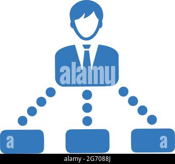 Management project hierarchy icon Stock Vector Image & Art - Alamy
