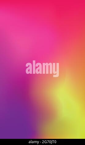 Blurred large panoramic summer background multicolored gradient ...