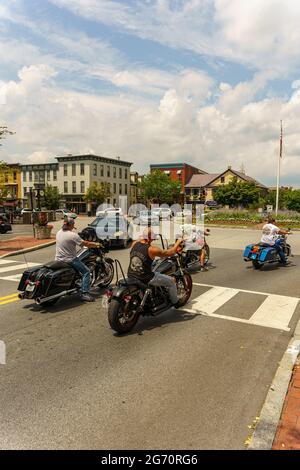 Pennsylvania, USA. 09th July, 2021. Gettysburg, PA, USA - July 9, 2021 ...