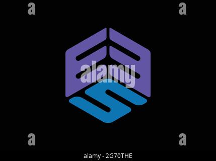 Initial Monogram Letter EES Logo Design Vector Template E S E Letter ...