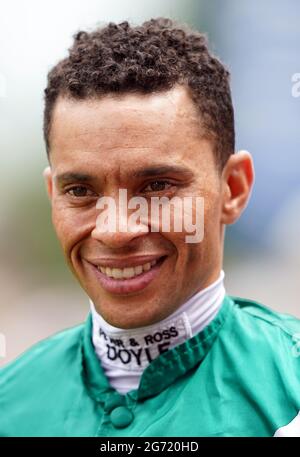 Jockey Sean Levey during Darley July Cup Day of The Moet and Chandon ...