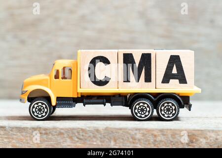 Alphabet letter in word CMA (Abbreviation of Certified management ...