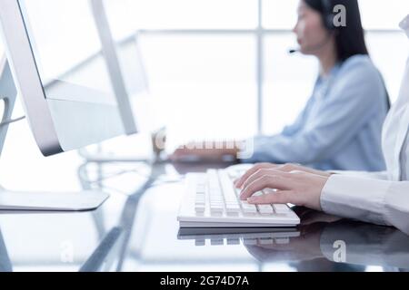 CRM, happy customer service or consultant man with smile in office for ...