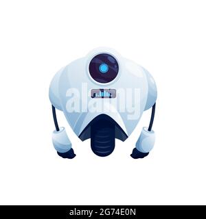 Robot one wheel icon. Cartoon of robot one wheel vector icon for web ...