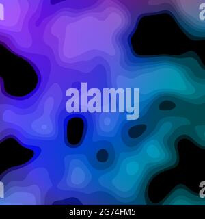 Glass morphism blur gradient 3d screen transparent vector background ...