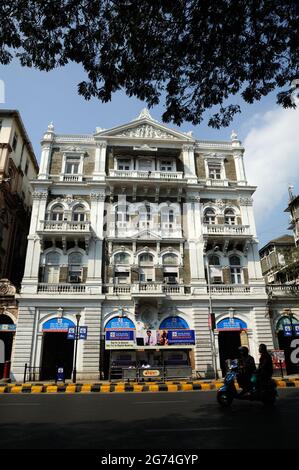Bank of India building in D.N. Road, Fort, Mumbai, India Stock Photo ...