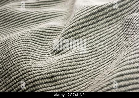 clothing items washed cotton fabric texture with seams, clasps, buttons ...