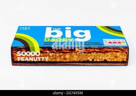 M&S - The Big Daddy Chocolate Chunky Nut Bar Stock Photo - Alamy