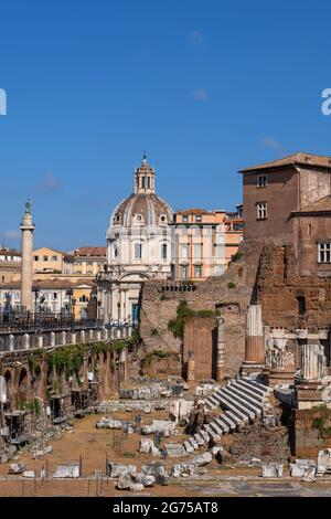 Forum of Nerva, Rome, Lazio, Italy, Europe Stock Photo - Alamy