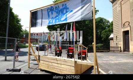 Projekt „Kulisse“ von Lisa Maria Baier im Rahmen von "Görlitzer Art" an ...