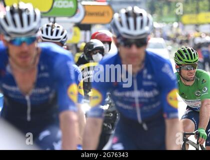CAVENDISH Mark (GBR) of DECEUNINCK - QUICK - STEP during stage 12 of ...