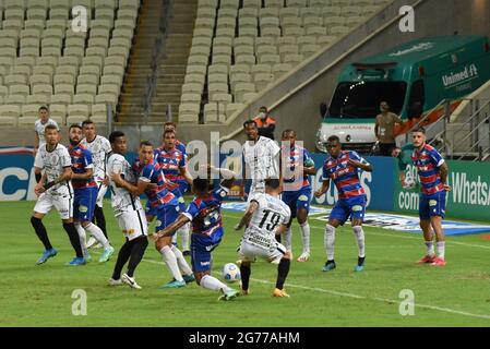 Fortaleza, Brazil. 11th July, 2021. Pikachú of Fortaleza during the ...