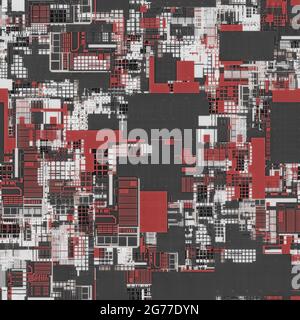 Illustration of computer chip texture - great for a background Stock ...