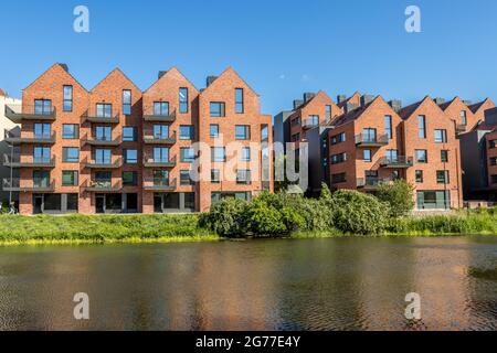 Lodz, Poland - June 7, 2021: Beautiful modern tram station. Piotrkowska ...