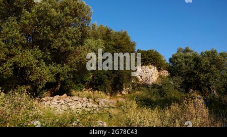 Ionian Islands, Ithaca, School of Homer, Schules des Homer, possible ...