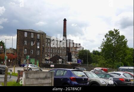 Swizzels factory in New Mills , Derbyshire Stock Photo - Alamy