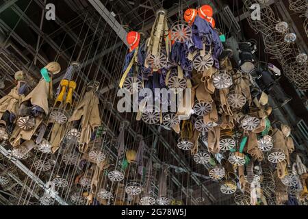a miners locker room Stock Photo - Alamy