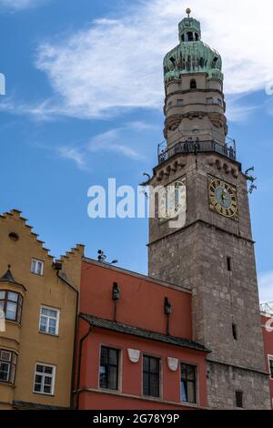 Watch tower or observation tower in Old prison site Stock Photo - Alamy