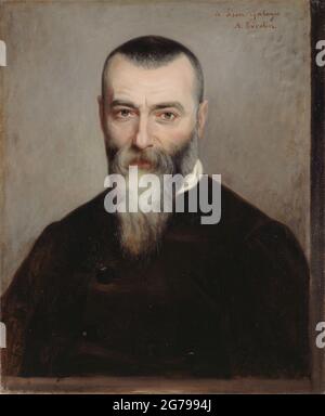 Portrait of Alphonse Karr (1808-1890). Museum: PRIVATE COLLECTION ...