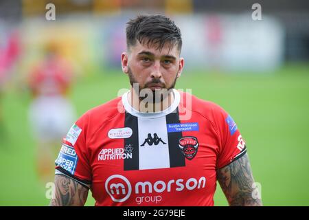 Oliver Roberts (15) of Salford Red Devils during the game Stock Photo ...