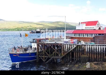 'Souters Lass' Loch Linnhe cruise ship, Town Centre Pier, Fort William ...