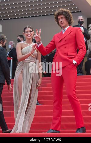 Julian Perretta, Kambree Dalton attending The French Dispatch Premiere ...