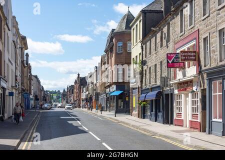South Street, Perth, Perth and Kinross, Scotland, United Kingdom Stock ...