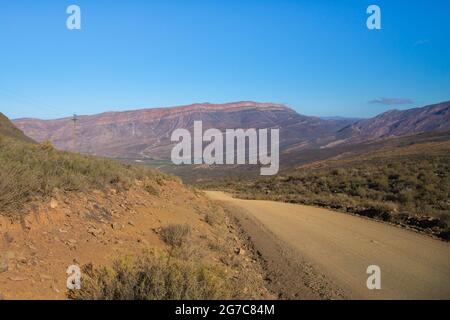 OP DIE BERG, SOUTH AFRICA - SEP 9, 2022: The post office and municipal ...