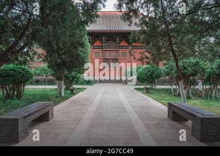 Ancient Shanhua Monastery in Datong city, Shanxi Province, China Stock ...