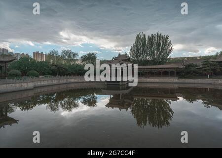 Ancient Shanhua Monastery in Datong city, Shanxi Province, China Stock ...