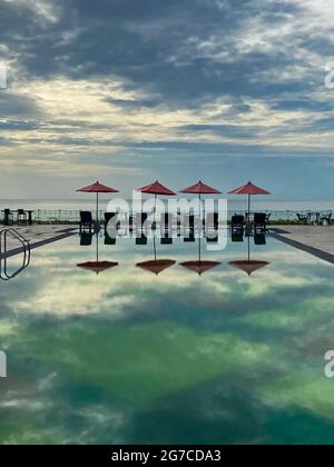 Cha Am Beach in Phetchaburi, Thailand Stock Photo - Alamy