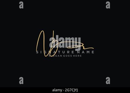 NG Initial letter handwriting and signature logo. A concept handwriting ...