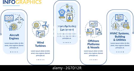 Digital twin application vector infographic template Stock Vector Image ...