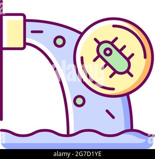 Global water crisis RGB color icons set Stock Vector Image & Art - Alamy