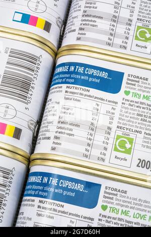 ASDA own-label chopped pork and ham tinned luncheon meat / Spam. For ...