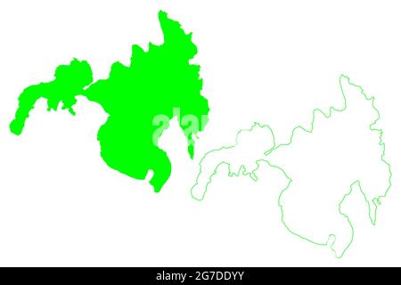 Mindanao island (Southeast Asia, Republic of the Philippines) map ...