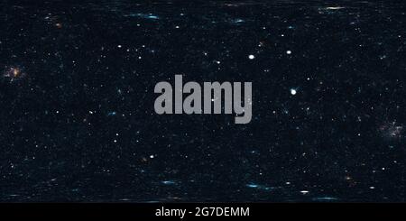 360° view of 360 degree space background. Mysterious structures of the ...