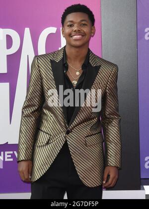 Cedric Joe at the world premiere of "Space Jam: A New Legacy" held at ...