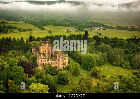 Lennox Castle Ruins, Lennoxtown, Glasgow, Scotland, UK Stock Photo - Alamy
