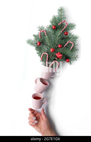 Christmas toys and trinkets for the holiday Stock Photo - Alamy