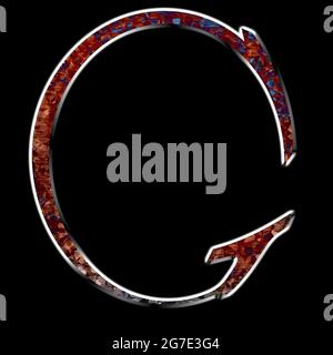 Monogram with uppercase character Y coloured spangle Stock Photo - Alamy