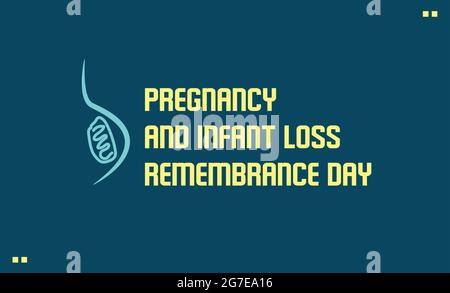Pregnancy and Infant Loss Remembrance Day wallpaper with shapes and ...