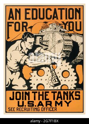 An education for you. Join the tanks U.S. Army , Recruiting ...