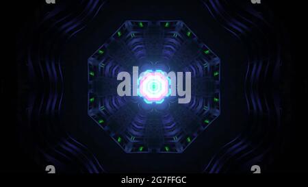 Futuristic background design with cool patterns and abstract lights ...