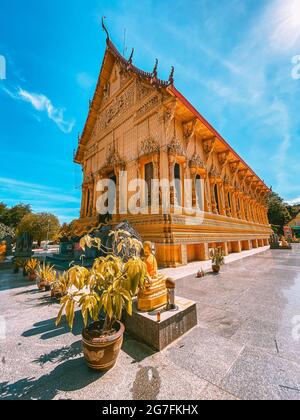 Wat Phra Sri Arn temple in Ratchaburi, Thailand. High quality photo ...